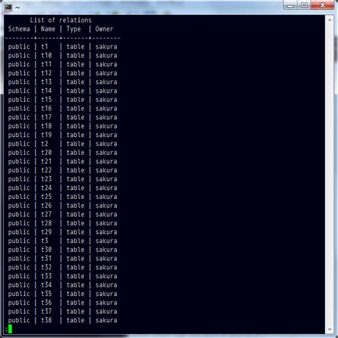 Postgresqlpsql起動時にpagerをoffにしたい 調べるdb