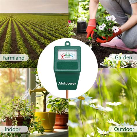 Buy Alotpower Soil Moisture Sensor Meter Hygrometer Moisture Sensor For Garden Farm Lawn