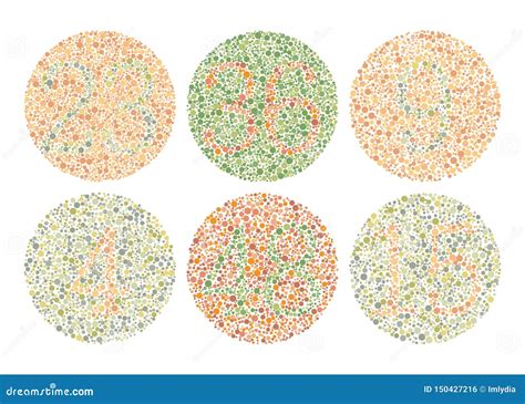 Ishihara Test For Color Blindness Color Blind Test Green Number 9 For