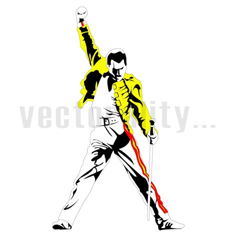 Freddie Mercury Vector