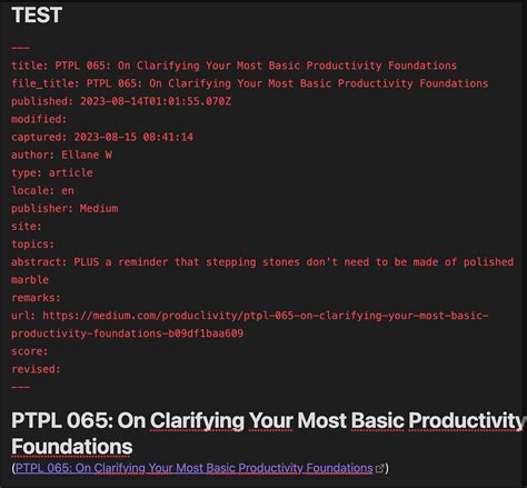 Properties Colon In Properties Values Issue Help Obsidian Forum
