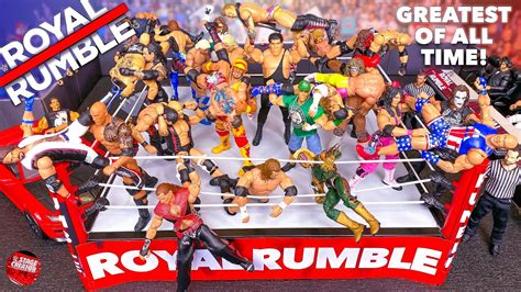 WWE Royal Rumble Action Figure Match Greatest Of All Time YouTube