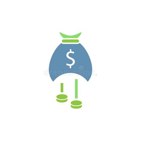 Financial Loss Vector Icon Logo Design Stock Vector Illustration Of