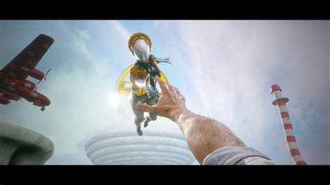 Faceless The Twins Pov Atomic Heart Arms Reaching Sky Clouds
