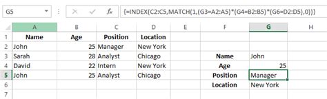 How To Do A VLOOKUP With Multiple Criteria DataCamp