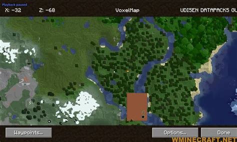Voxelmap Mod