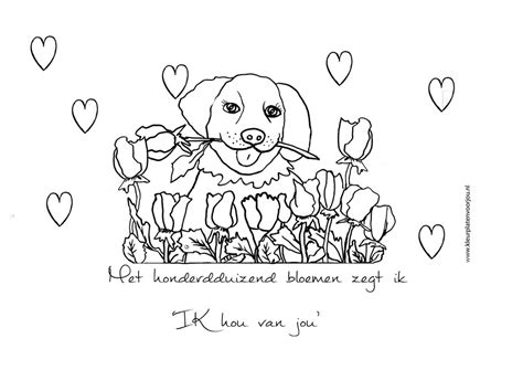 Kleurplaat Ik Hou Van Jou Mama Kleurplaten