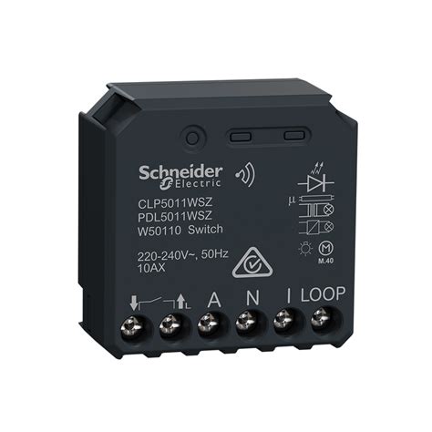 Clipsal Iconic Wiser Clp5011wsz Wiser Micro Module Switch Zigbee