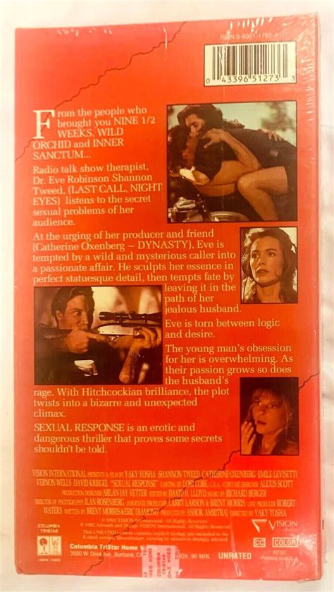 Sexual Response Vhs 1993 For Sale Online Ebay