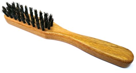 Bartbürste Mit Griff Auf Holzkörper Naturbürsten