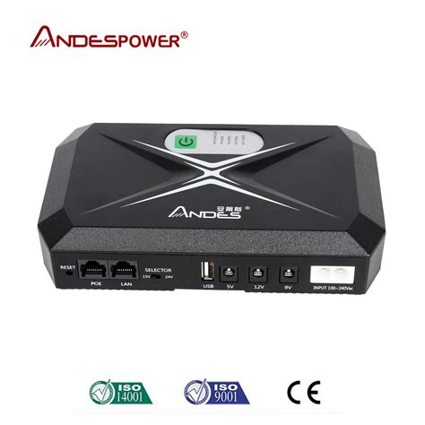 Wall Mounted Mini Dc Ups Dcp 18w Led 8800mah For Wifi Router 5v 9v 12v Poe Port 15v 24v Wifi