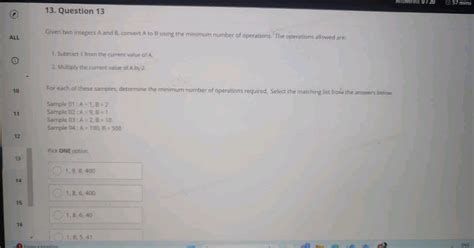 13 Question 13 Given Two Integers A And B StudyX
