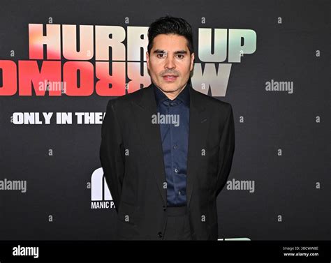 Reza Fahim Attends The Premiere Of Hurry Up Tomorrow At Amc Lincoln