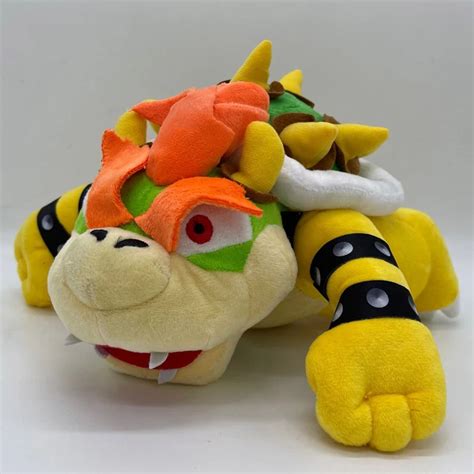New Super Mario Bros Bowser Koopa Plush Soft Toy Doll Stuffed Animal
