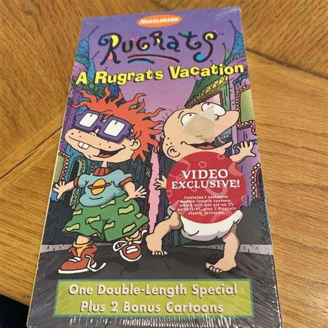 Nickelodeon Rugrats A Rugrats Vacation Vhs New Sealed Nick Jr Rare