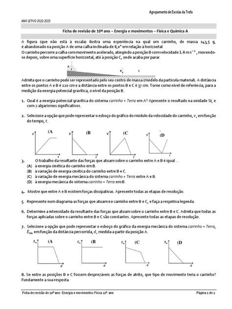 Ficha De Revisão 11f Pdf
