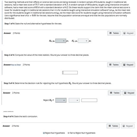 Solved Two Teaching Methods And Their Effects On Science