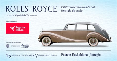 Presentación De La Exposición Rolls Royce Un Siglo De Estilo En El