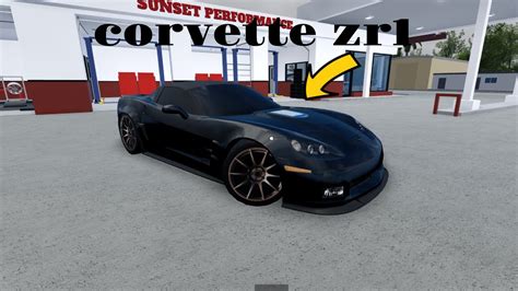 Roblox Southwest Florida Corvette ZR Stance Build Tune YouTube