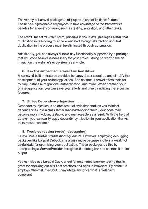 Ppt Latest Laravel Practice 2023 Experts Guidance Powerpoint