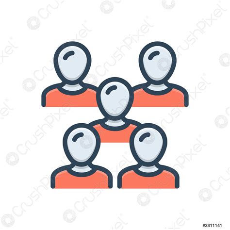 Crowd Stock Vector 3311141 Crushpixel