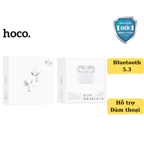 Tai nghe bluetooth Hoco EW51 - ANC khử ồn V5.3 chính hãng, vuốt tăng ...
