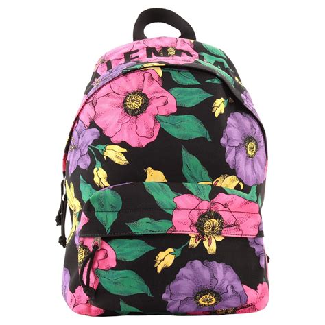 Balenciaga Wheel Backpack Printed Nylon Small For Sale At 1stdibs