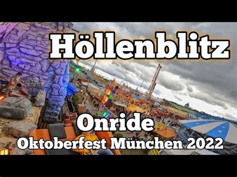 ⁴ᴷ Höllenblitz Renoldi Onride Oktoberfest München 2022 YouTube