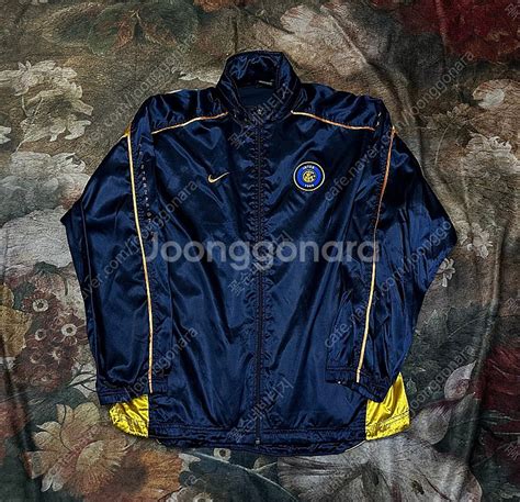 나이키 빈티지 올드스쿨 인터밀란 네이비나일론바람막이 1 남성의류 중고나라