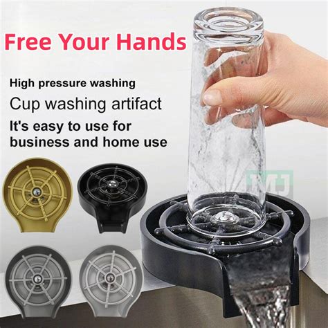 Glass Rinser Cup Rinser Automatic Cup Washer Glass Cleaner Sink