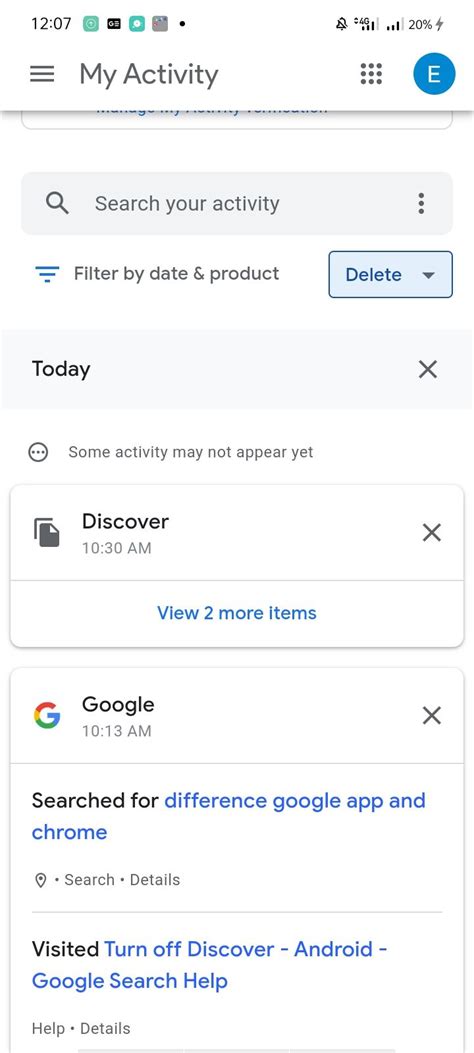 How To Manage Your Activity And Control Article Suggestions In Chrome