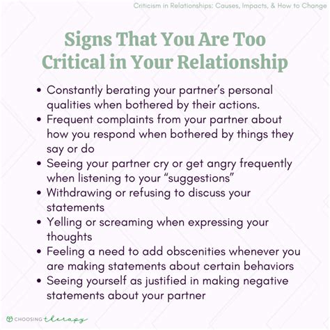 How To Overcome Criticism In Relationships