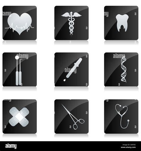 Illustration Of Medical Instruments Stock Photo Alamy