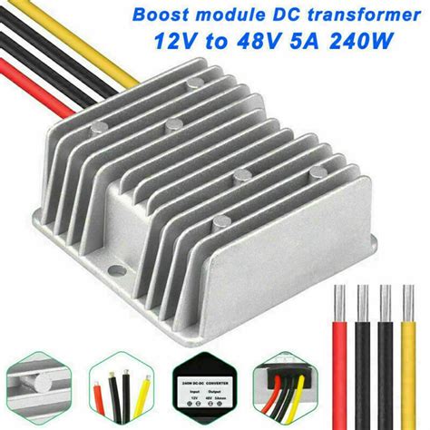 Dc 12v To 24v 48v Step Up Dc Converter Voltage Regulator Boost Module