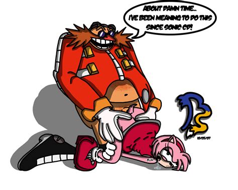 Rule 34 Amy Rose Anthro Blargsnarf Color Dr Robotnik Drooling Female