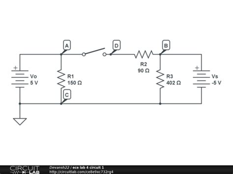 Ece Lab Circuit CircuitLab