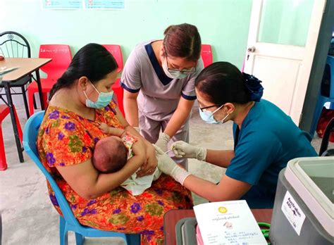 ကျောက်ဖြူမြို့နယ်တွင် မွေးကင်းစမှ အသက်၂နှစ်အောက်ကလေးနှင့် ကိုယ်ဝန