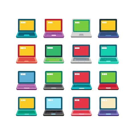 Premium Vector Laptop And Mobile Icon Set Vector