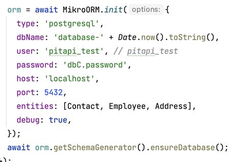 Ensuredatabase Fails On Certain Conditions · Issue 3713 · Mikro Orm