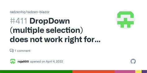Dropdown Multiple Selection Does Not Work Right For Enums · Issue 411 · Radzenhqradzen