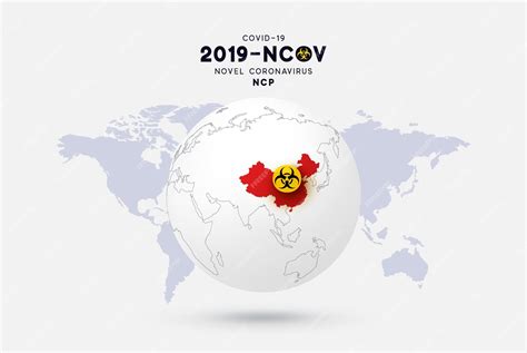 Новый коронавирус 2019 Ncov китайский возбудитель респираторного