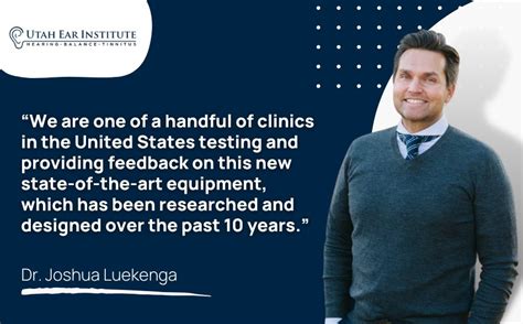 Announcing The Launch Of Advanced Vng Equipment At Utah Ear Institute