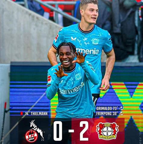 El Bayer De Leverkusen Vence Sin Brillo Al Colonia Y Sentencia Media