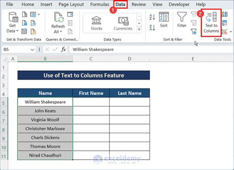 How To Split One Cell Into Two In Excel 5 Useful Methods