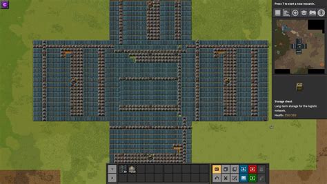Extended Solar Panel Roboport R Factorio