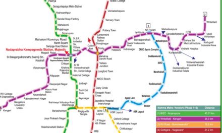 Namma Metro Phases In Detail BangaloreMetroTimings