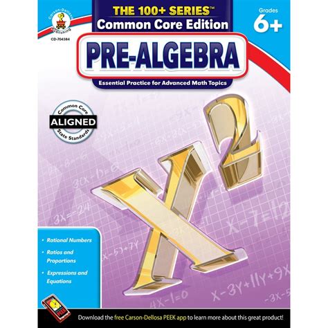 Pre Algebra 100 Series Bk Math