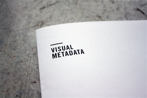 Visual Metadata Behance