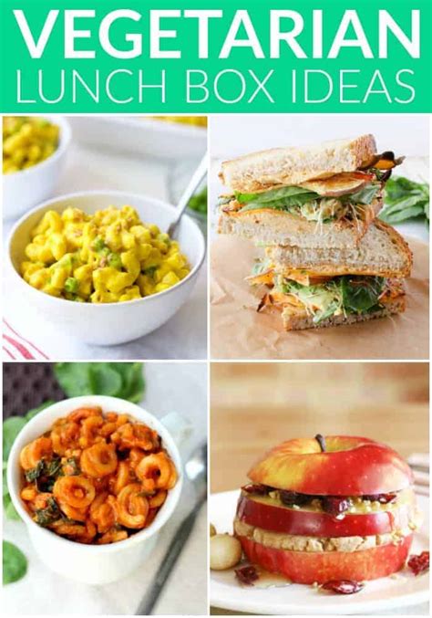 Healthy Vegetarian Lunchbox Ideas