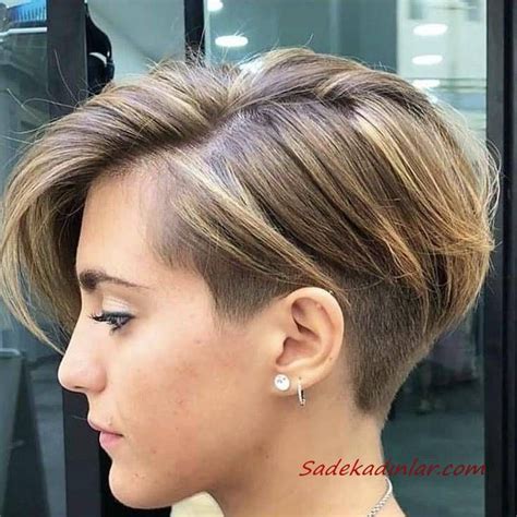 2023 En Şık Pixie Kısa Saç Kesim Modelleri Bal Kesim ve Vurguları ile